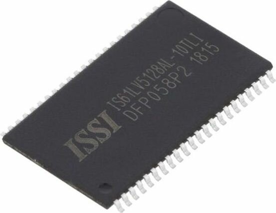 Память ISSI IS61LV5128AL-10TLI IC SRAM 512kx8bit 3.3V 10ns TSOP44 II parallel 1 шт