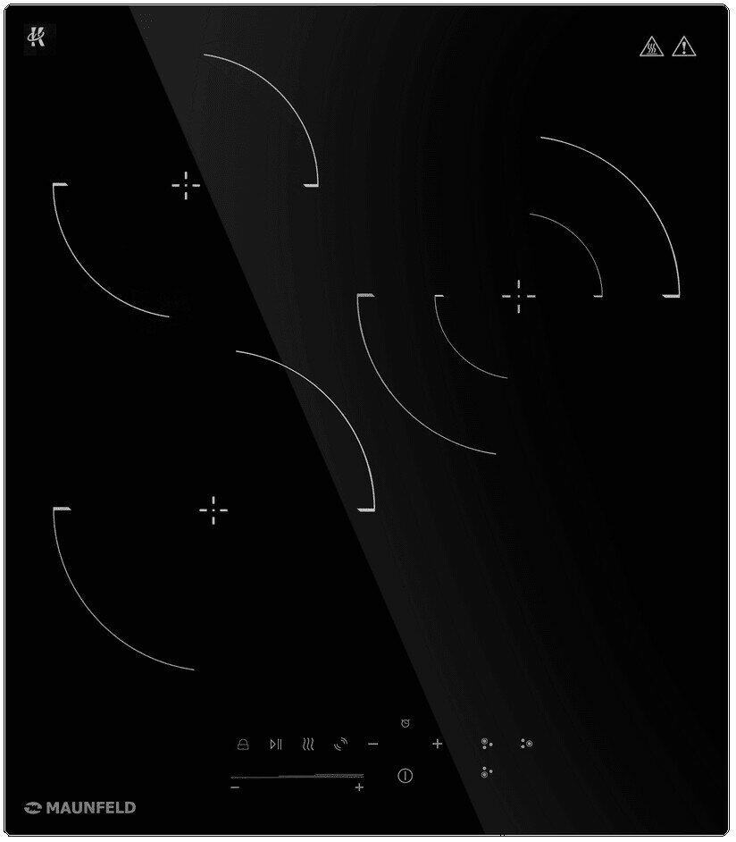 Maunfeld CVCE 453 SDBK Электрическая варочная панель