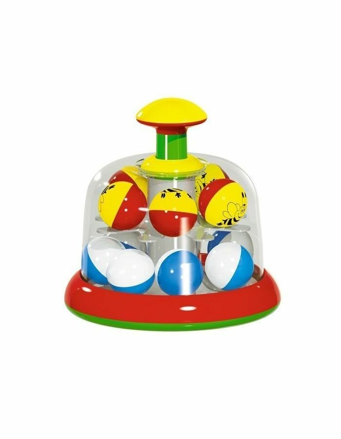 Юла-карусель Stellar С шариками, 17 см, в коробке