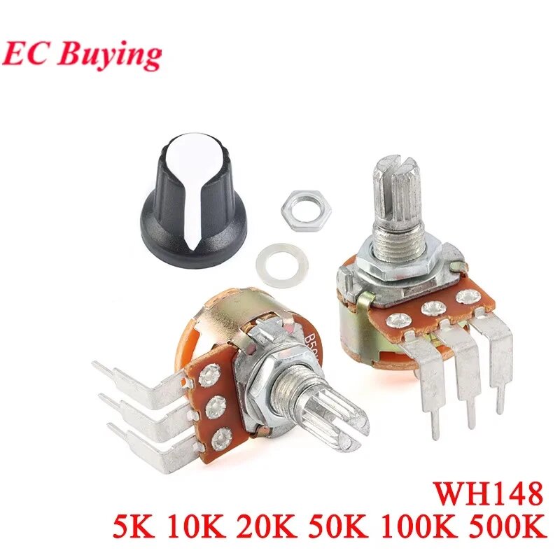 5 шт. Линейный потенциометр WH148 EC Buying