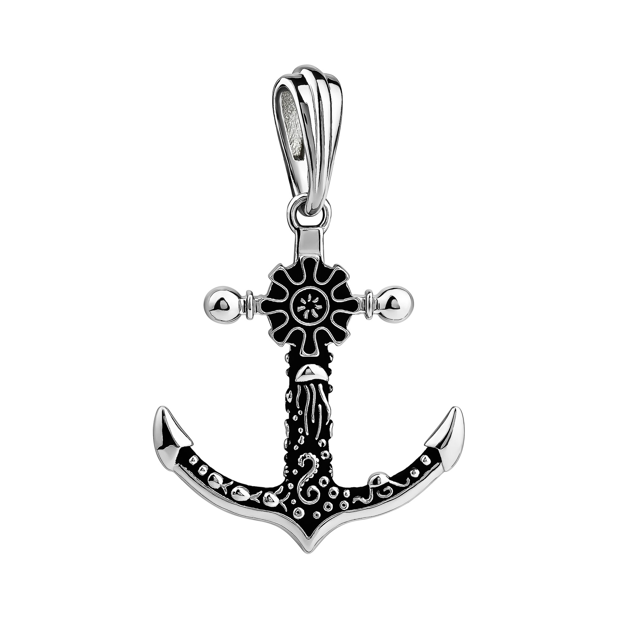 Подвеска Diamant online, серебро, 925 проба, родирование