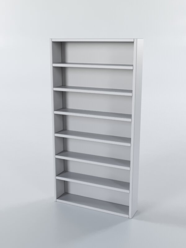 Стеллаж для нейл баров навесной №1, Серый. Производитель товара - компания Westcom.