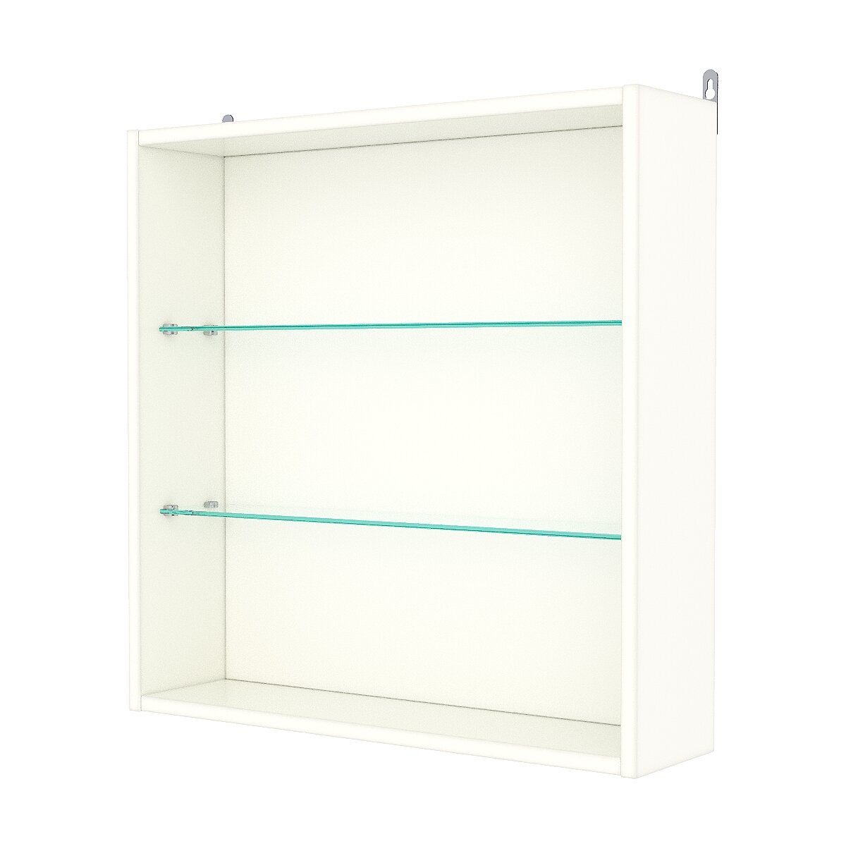 Витрина настенная №1-1Г, Белый. Производитель товара - компания Westcom.