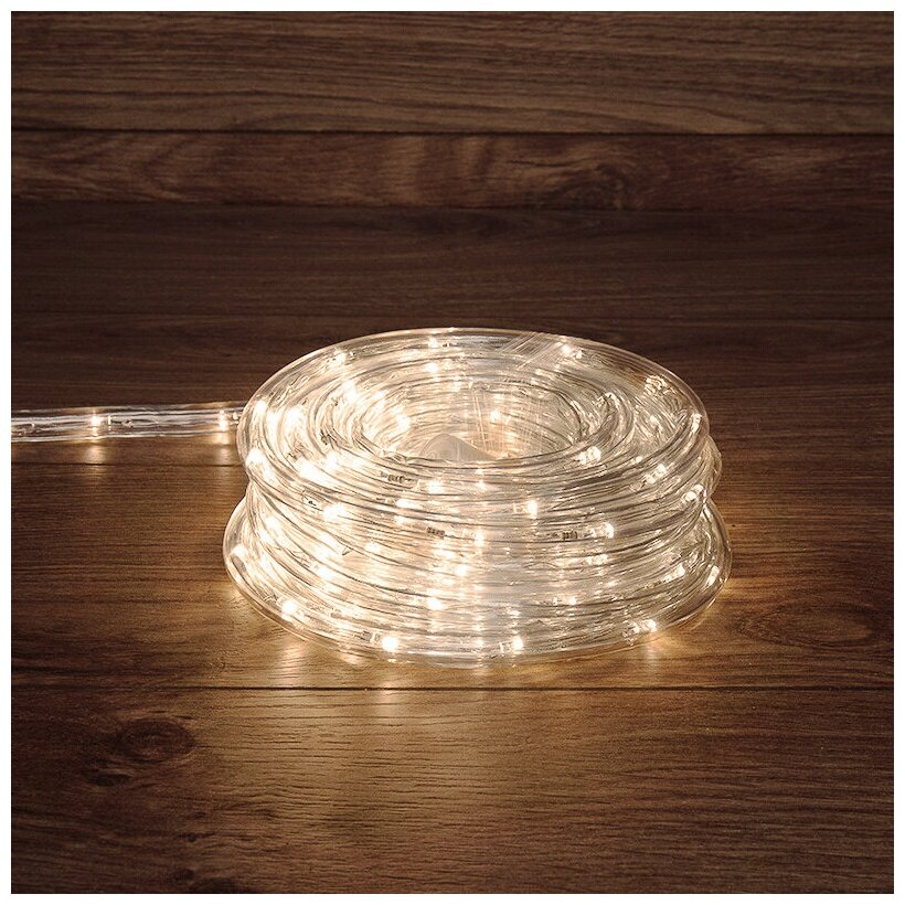 Электрогирлянда уличная Светодиодная 240 ламп, 10 м, питание От сети 220В, 1 шт