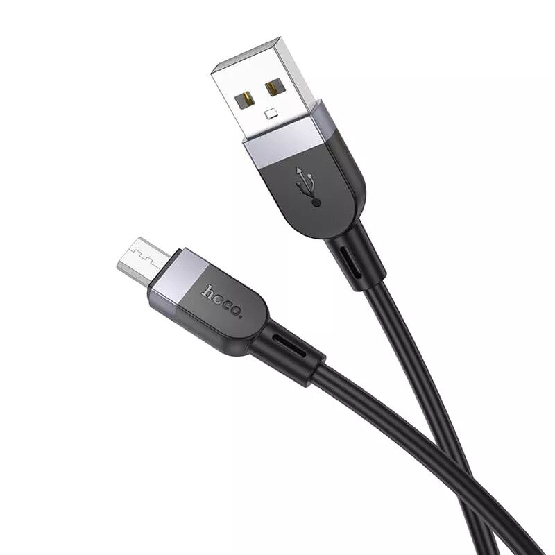 Кабель для зарядки HOCO X109, Micro USB, 2.4А, силикон, 1 м, черный