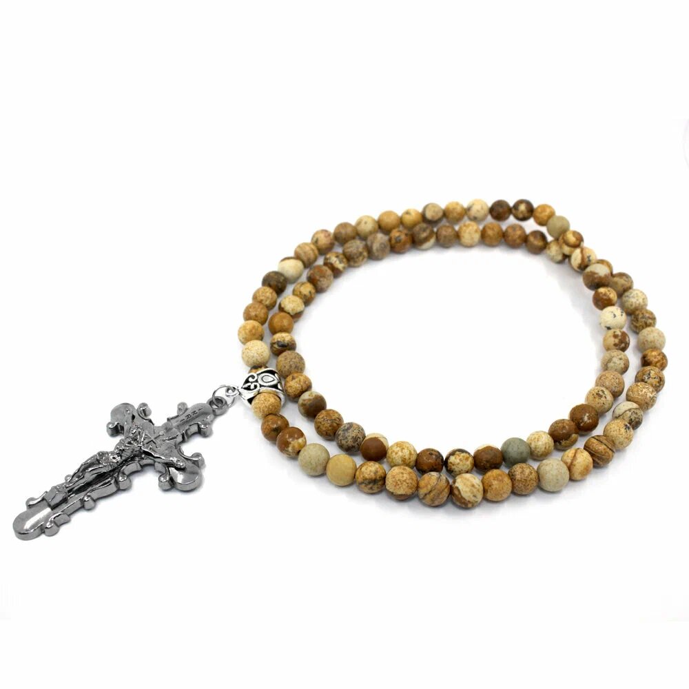 Бусы Handinsilver ( Посеребриручку ), яшма