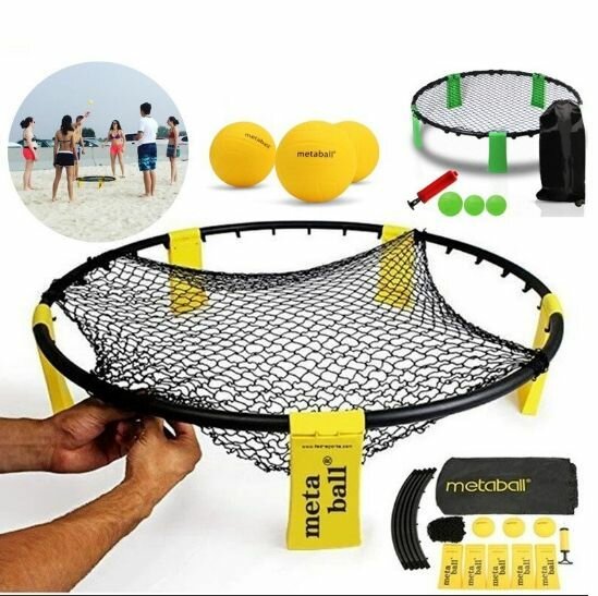 Spikeball спайкбол / спортивный игровой набор с мячом / Мини волейбол пляжный