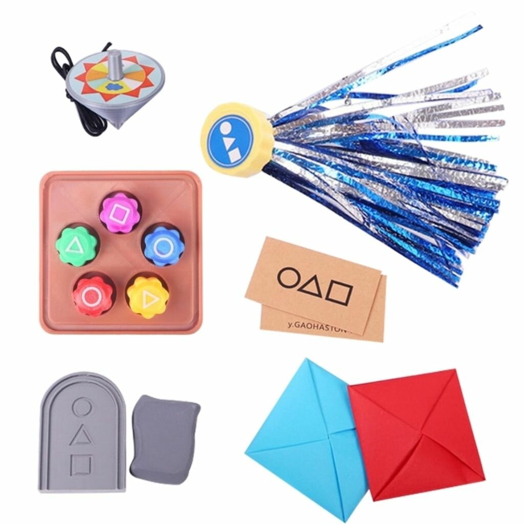 Игрушка для игры в кальмара-набор из пяти частей