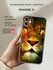 Силиконовый чехол на Apple iPhone 11 / Айфон 11 с принтом "Лев арт 8"