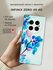 Чехол на Infinix Zero 40 4G / Инфиникс Зеро 40 4G с принтом "Голубая орхидея"