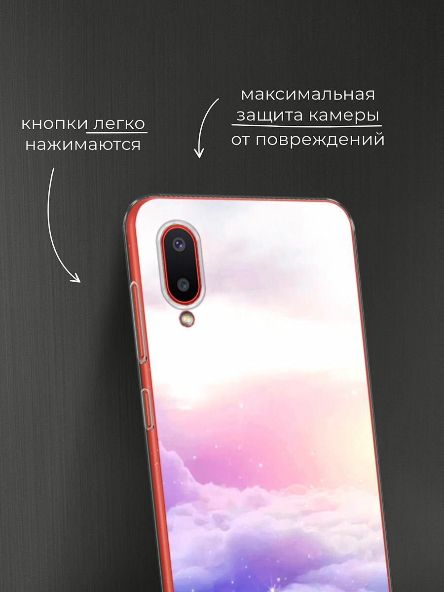 Чехол на Samsung Galaxy A02 / Самсунг Галакси А02 с принтом "Небеса" — фото 1