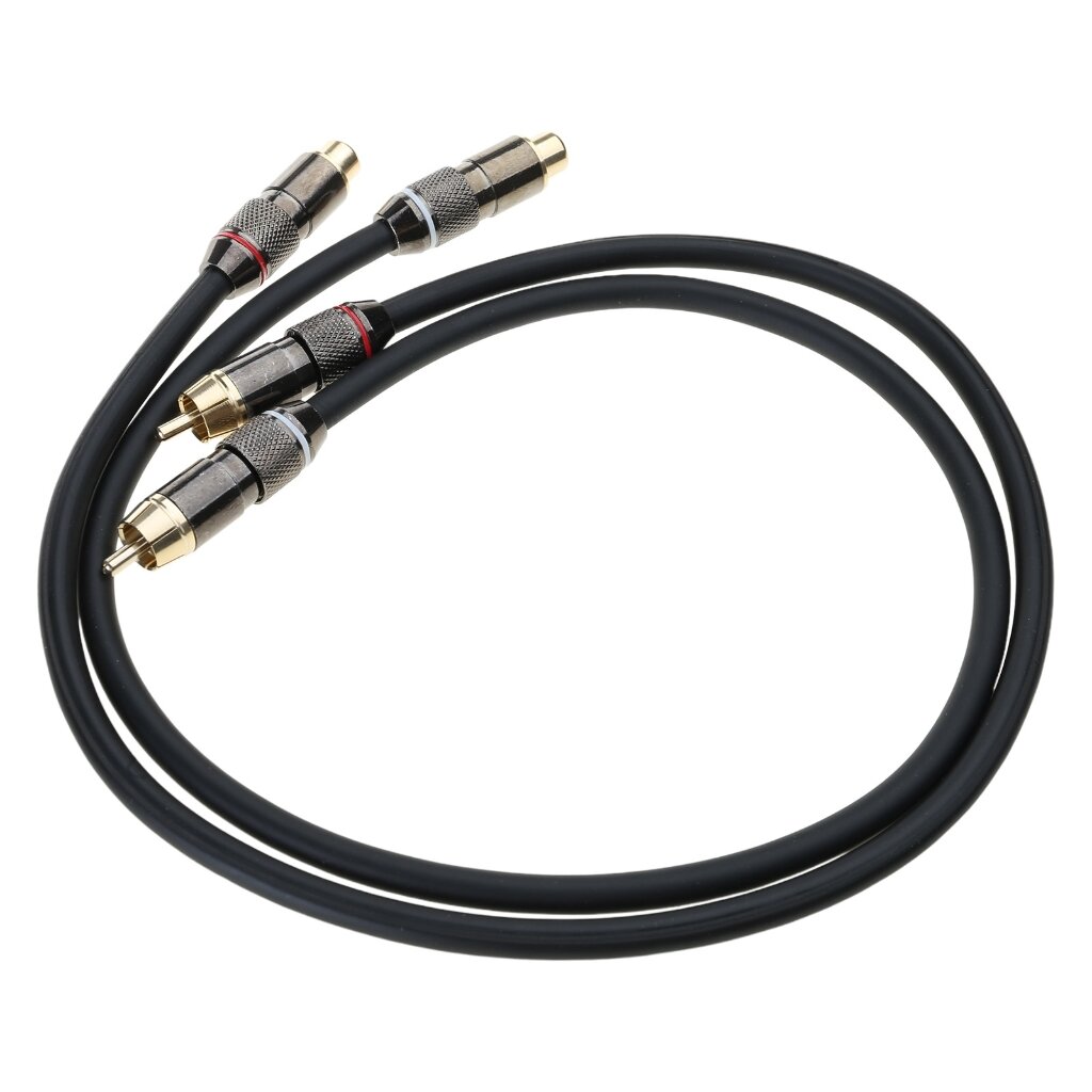 Удлинительный кабель 2RCA от мужчины к женщине 2RCA Удлинительный кабель 2RCA от мужчины