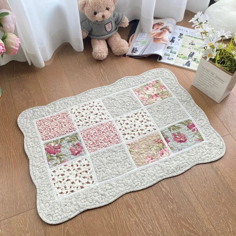 Хлопковый стеганый коврик пэчворк, 13, 50x135cm