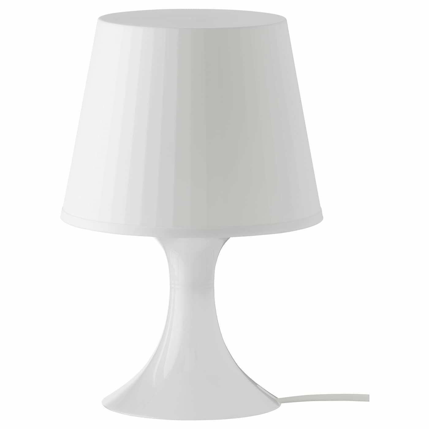 LAMPAN Лампа настольная IKEA, белый, 29 см (40472917)