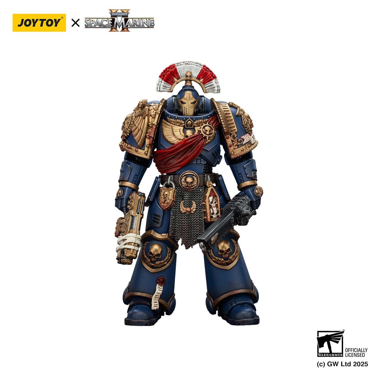 JOY TOY Warhammer 40K 1/18 экшн-фигурка Ultramarines Relic Secundus Armour