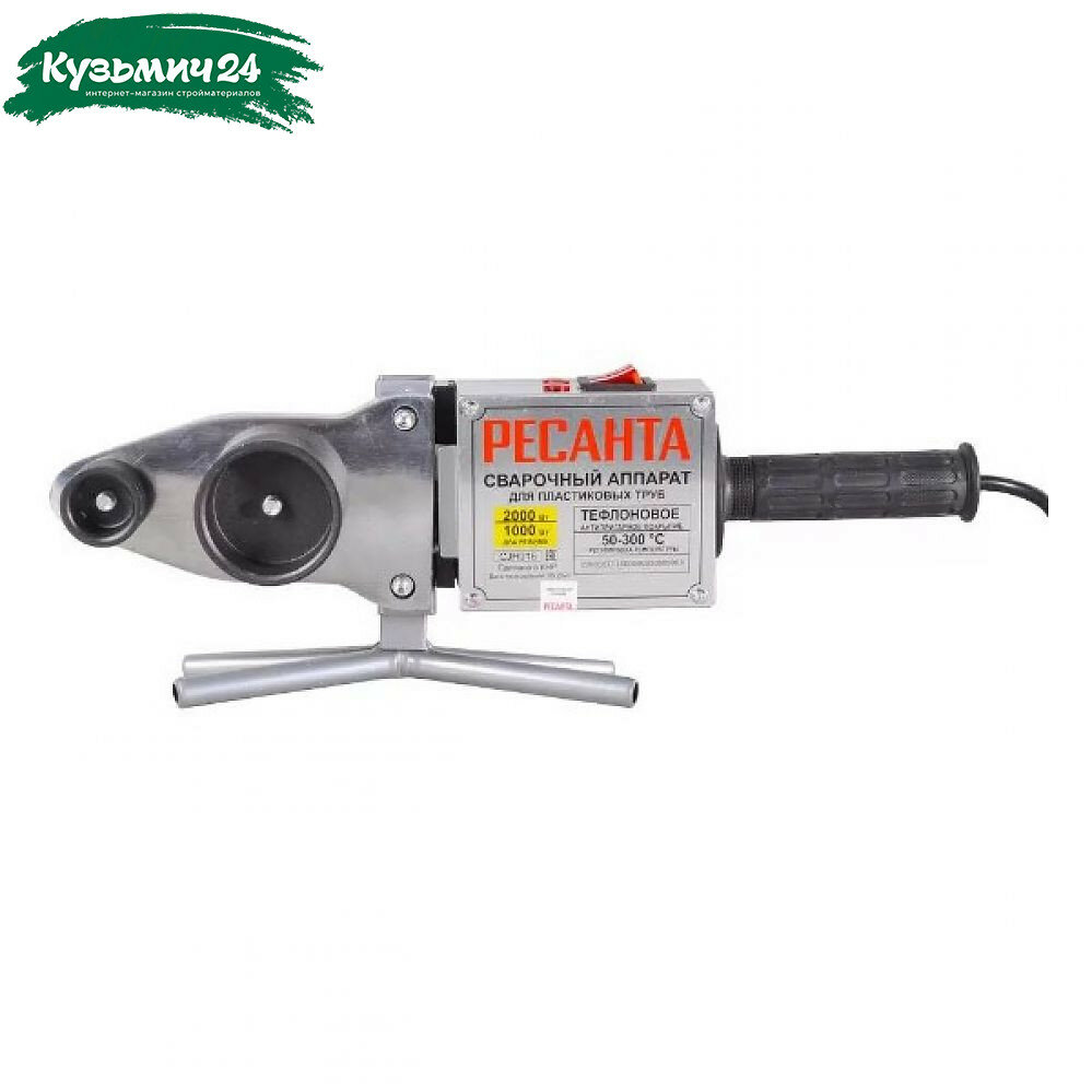 Аппарат для сварки пластиковых труб АСПТ-2000К Ресанта 65/135, 1 шт.