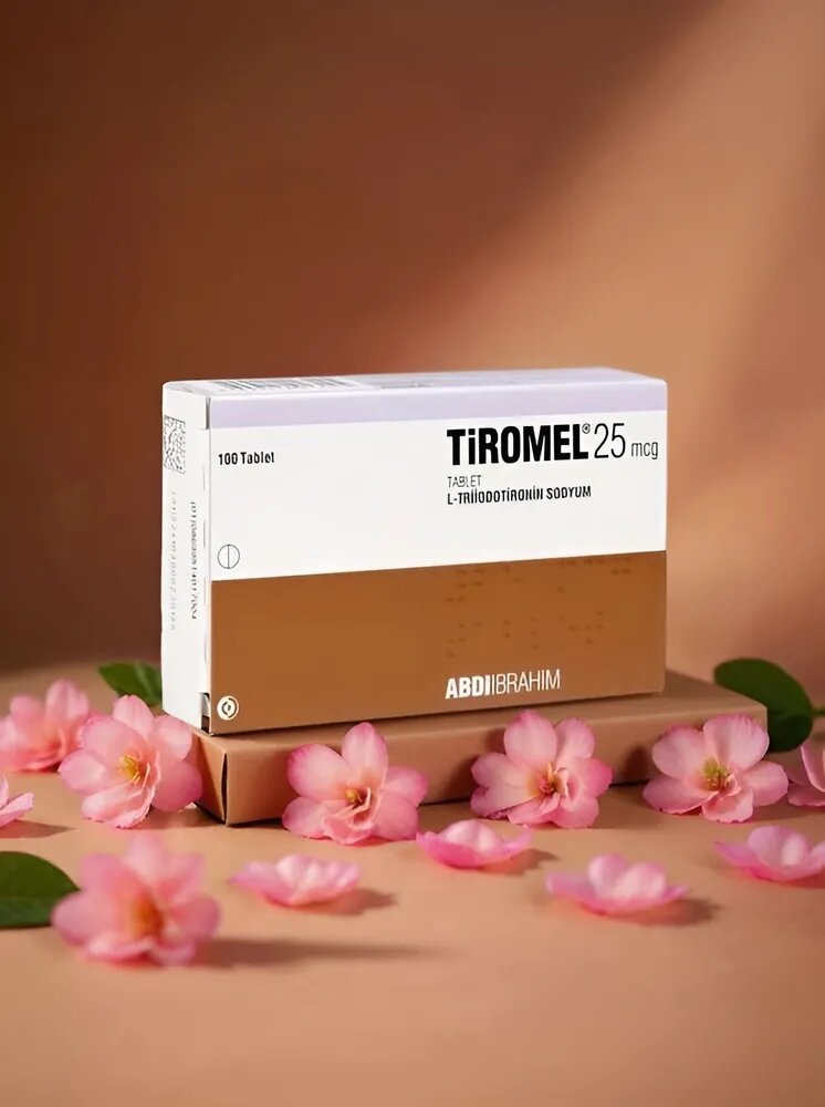 Тиромель (Tiromel 25 mcg) 25мкг, 100 таб, Турция