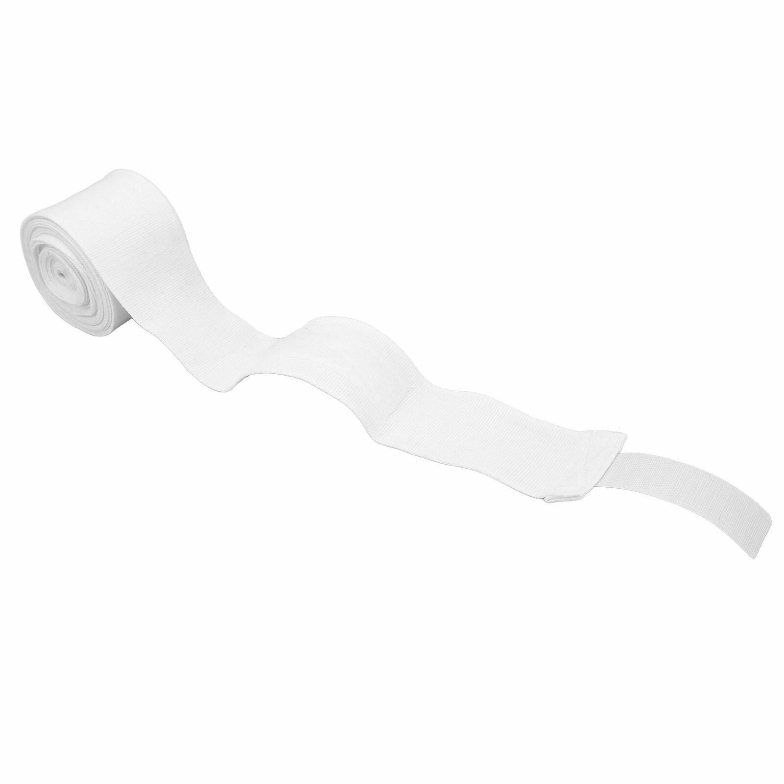 2 шт, хлопковые бинты для бокса, 5 м, быстросохнущие, полуэластичные, с крючком, петлей, спортивные бинты для кикбоксинга, тайского бокса, белые