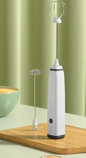 Xiaomi Капучинатор и вспениватель для молока USB зарадка белый