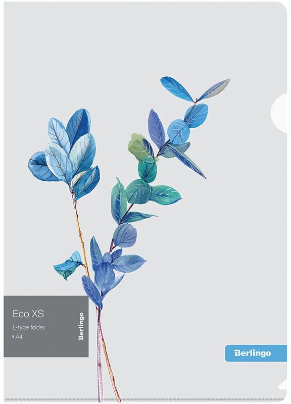 Комплект 24 шт, Папка-уголок Berlingo "Eco XS" А4, 200мкм, с рисунком