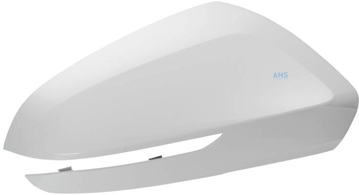 Накладка зеркала Лада ларгус с 2021 года выпуска в цвет белый, правая