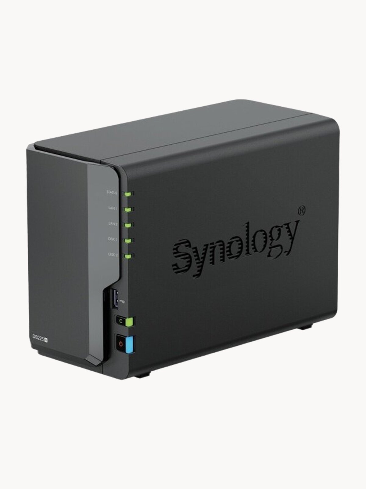 Сетевой накопитель Synology DS225+ без HDD
