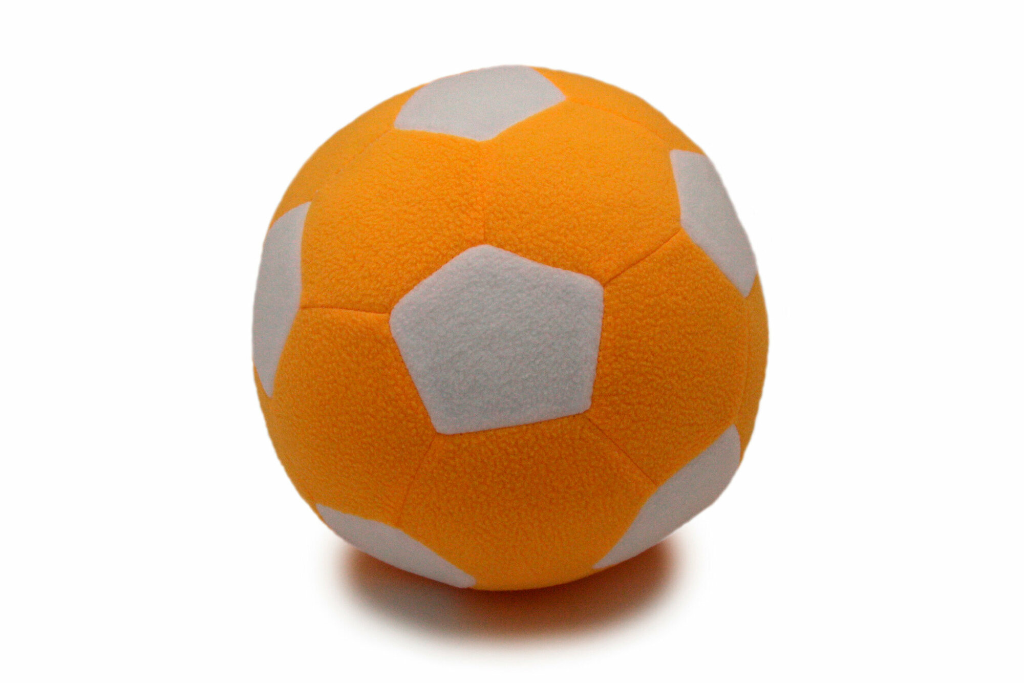 Мяч мягкий цвет желтый, белый диаметр 23 см