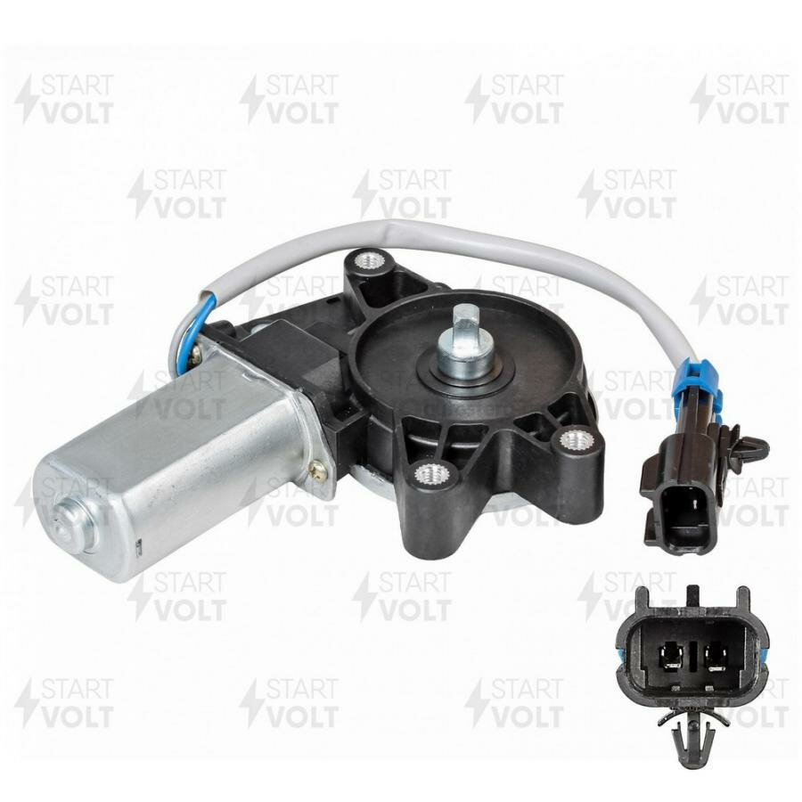 STARTVOLT VWR0118 Моторедуктор стеклоподъемника 1117-1119,2123 прав "стартвольт" (VWR 0118)