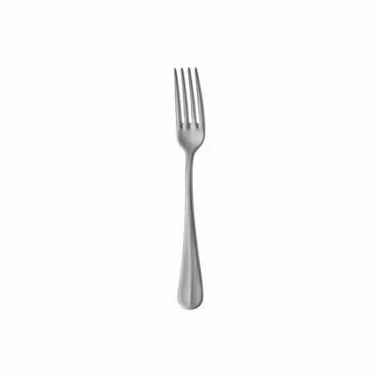 Вилка десертная PINTINOX Baguette Stone Washed, 18.5 см, нержавеющая сталь 18/10, PVD, цвет серебристый (08320005)