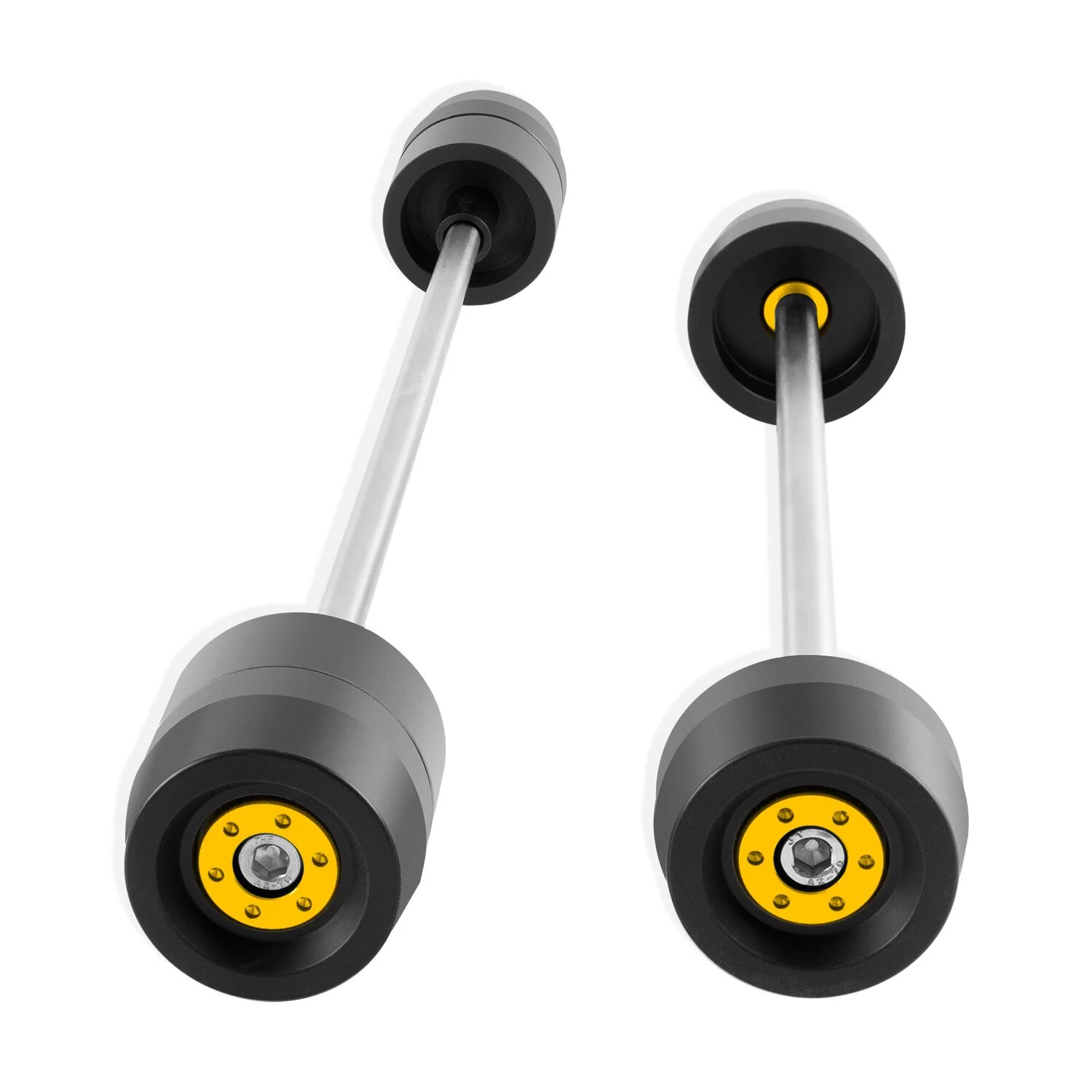 Для Ducati Monster 696 795 797 821 Мотоциклетные аксессуары Передняя и задняя вилка осевые ползунки защита от ударов Gold