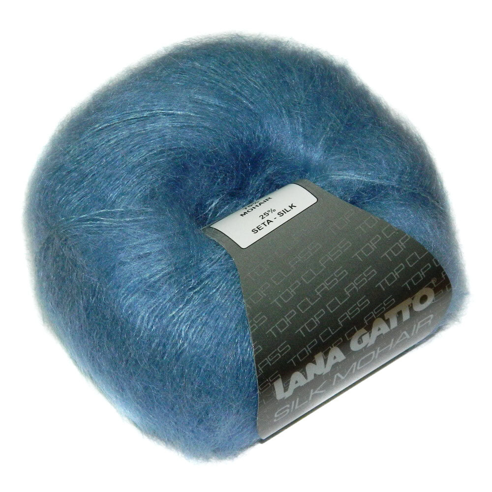 Пряжа Silk Mohair Lana Gatto - 6034 джинс