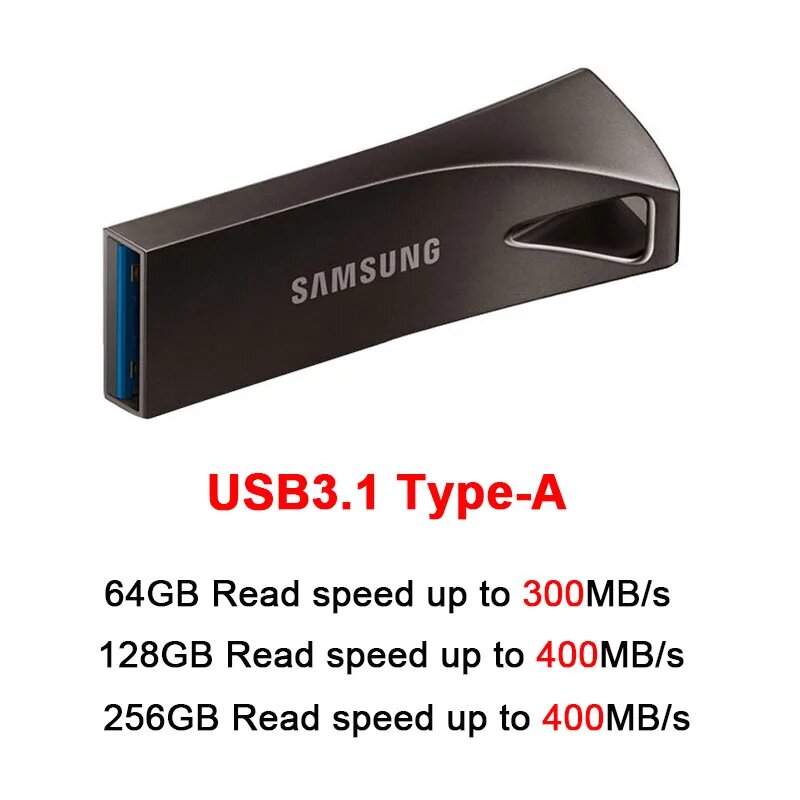 Samsung MUF USB 3.1 флешка 64/128/256 ГБ 512 ГБ, BE4