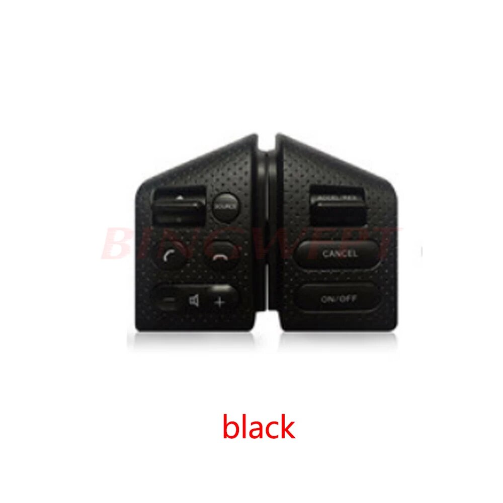 Кнопка управления на руль для nissan tiida LIVINA, кнопка переключения громкости для телефона, автомобильные аксессуары black