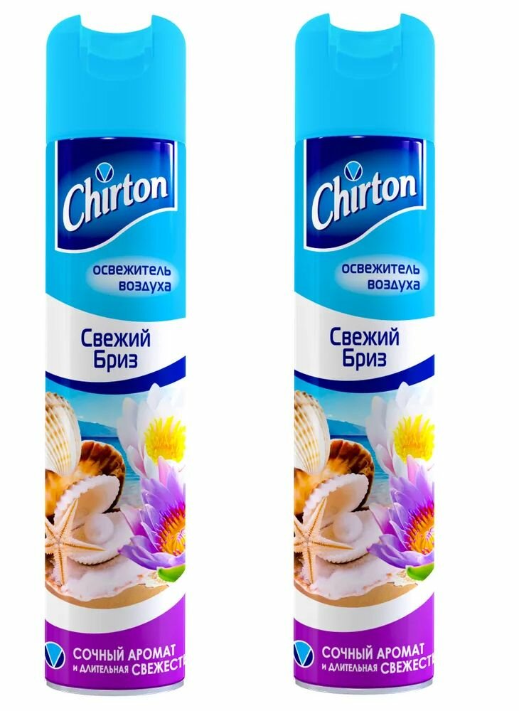 Chirton Освежитель воздуха Свежий Бриз, 300 мл, 2 уп.