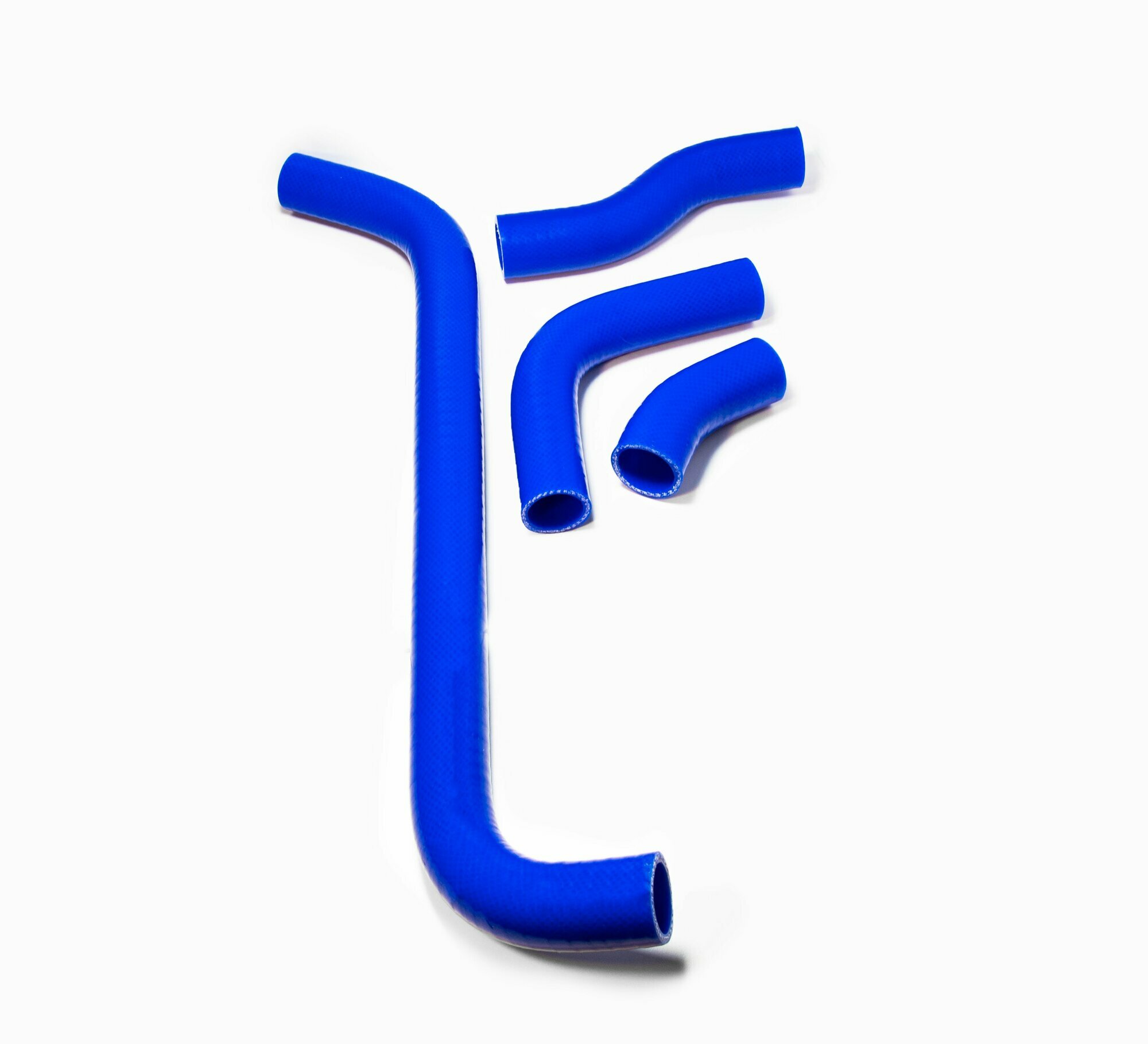 21213, 21214 (нива 4х4 инжектор) Патрубки радиатора охлаждения к-т 4 шт. Силикон 21213-1303010