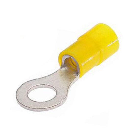 Наконечники кольцевые изолированные КВТ НКИ(н) 6.0-6 с нейлоновой манжетой {57913} (100 шт/упак)