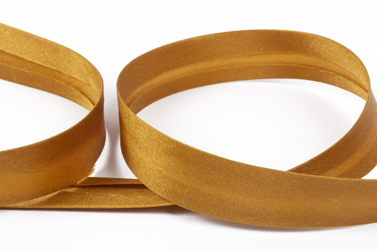 Косая бейка "Gamma" GK-18P 17 - 18 мм 132 м 1 м №020 оливковый