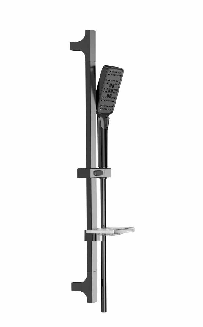 Душевой гарнитур Iddis Agua AGU3F68i16 3 режима цвет черный матовый