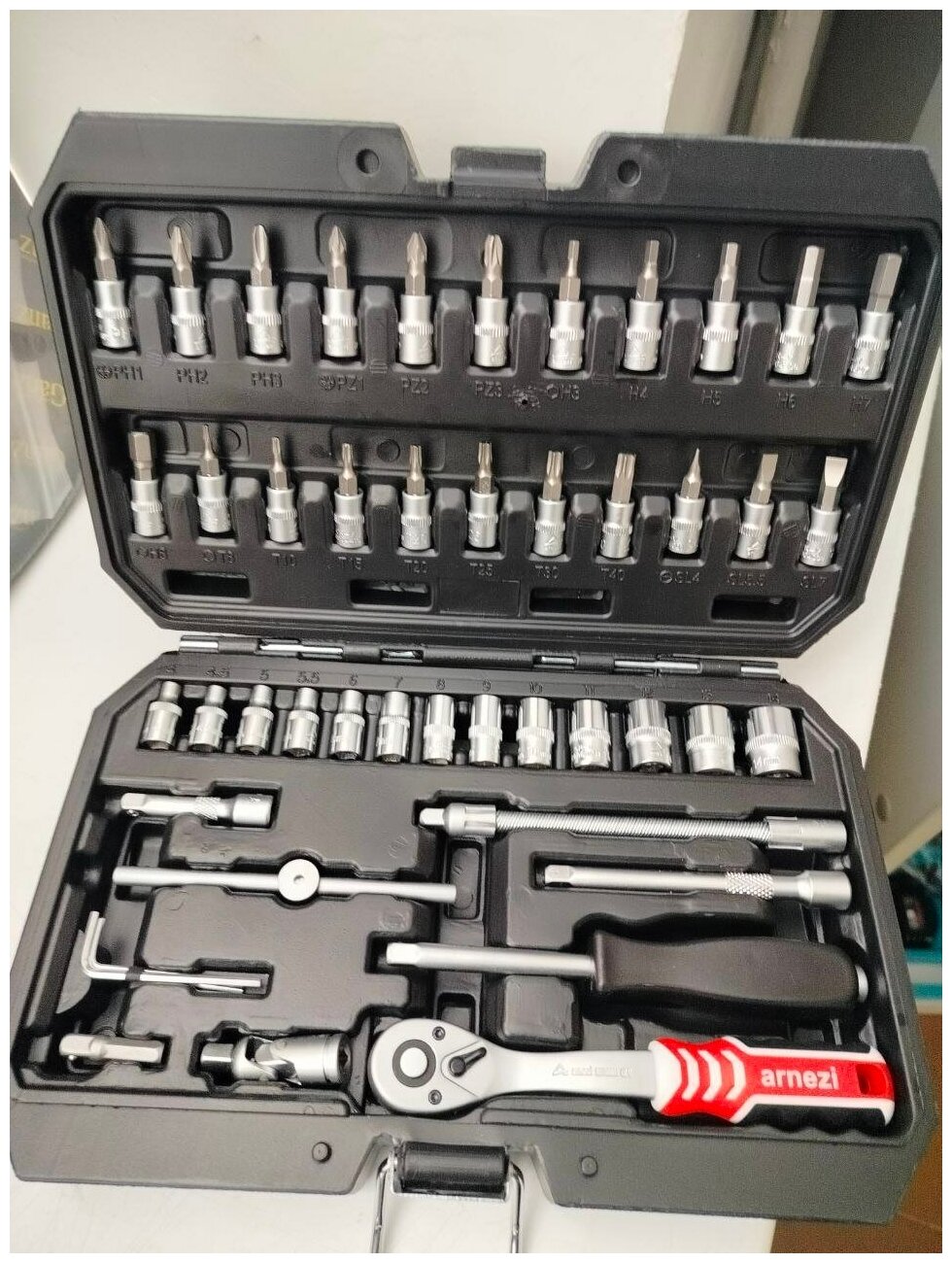 Набор Инструментов 46 Пр. 1/4"Dr Arnezi R0900046 ARNEZI арт. R0900046