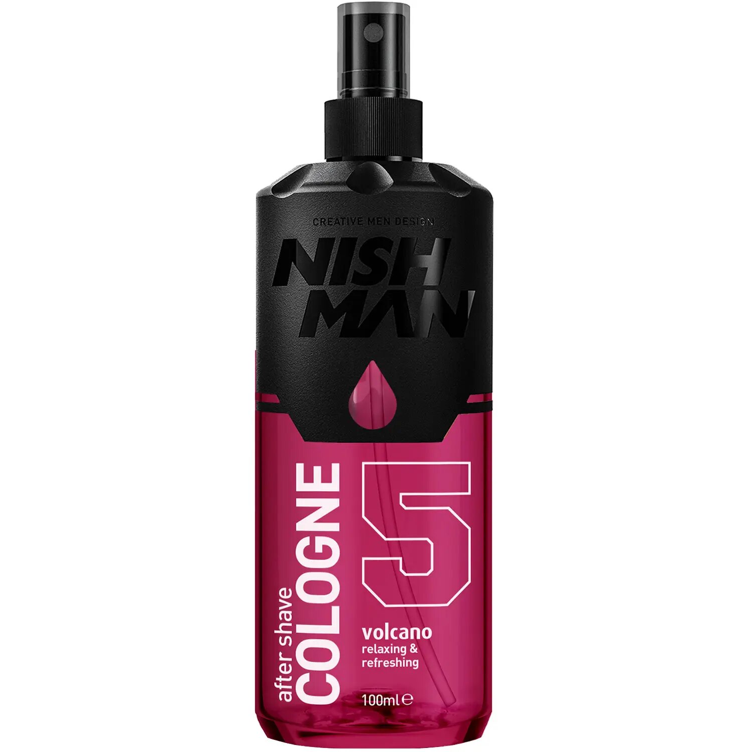 Одеколон после бритья NISHMAN 5 VOLCANO 100МЛ