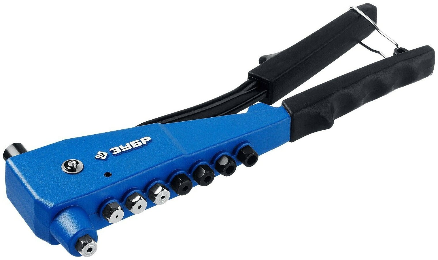 ЗУБР К-М6, 2 вида заклёпок, комбинированный литой заклепочник в кейсе, Профессионал (31196_z01)