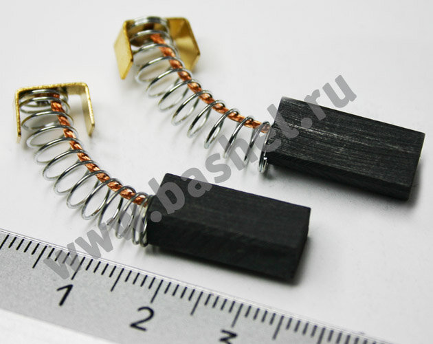 Щетки угольные (6* 8 мм) KRESS HM-10, с пруж, ( пара )