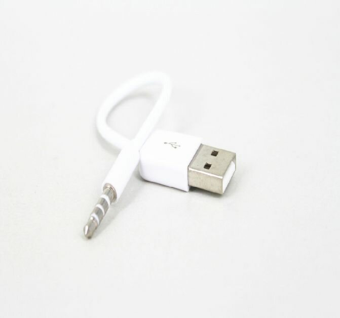Кабель jack 3,5 to USB (штекер) 15 см