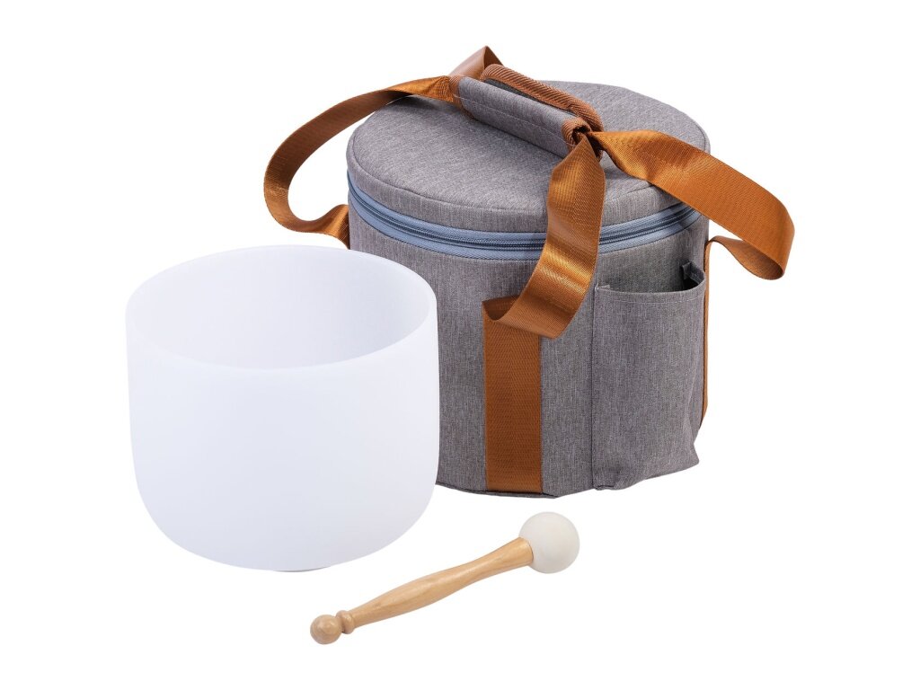 WFCS-8 Поющая чаша 8", хрусталь, белая, в чехле, Arborea