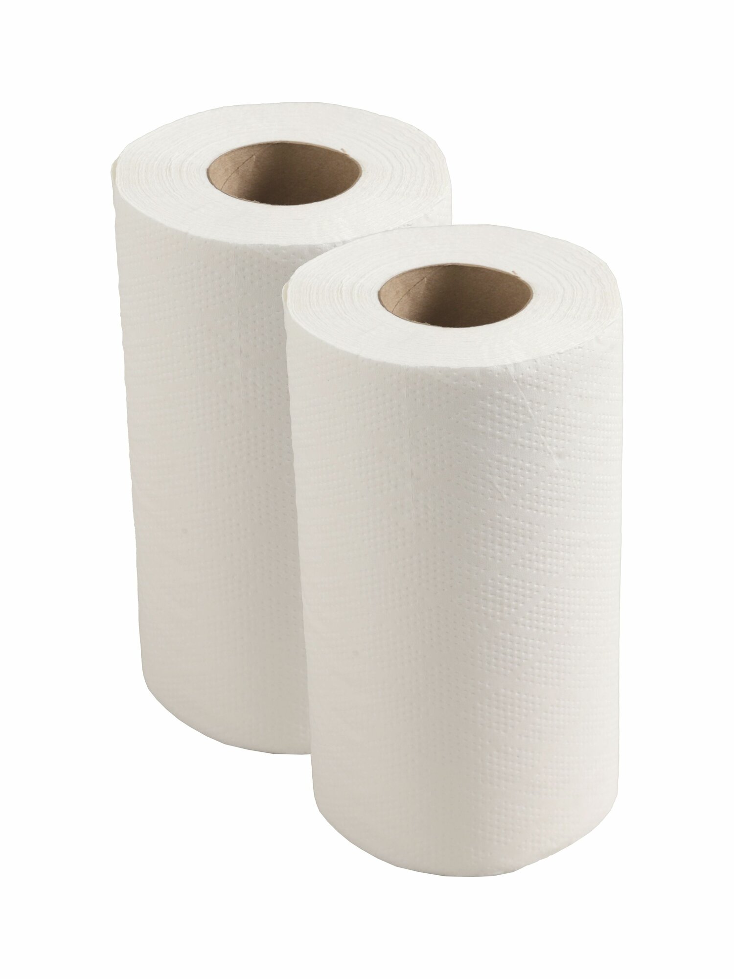 Полотенца 2 рулона 32 метра 2 слоя ZELPAPER бумажные белые на втулке