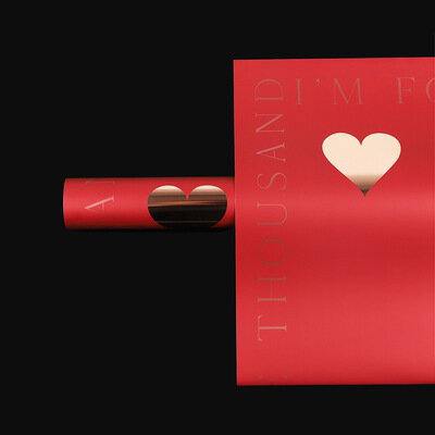 Бумага для упаковки цветов "Благородное сердце", бумага для букетов, флористическая, водонепроницаемая, с модным принтом розы