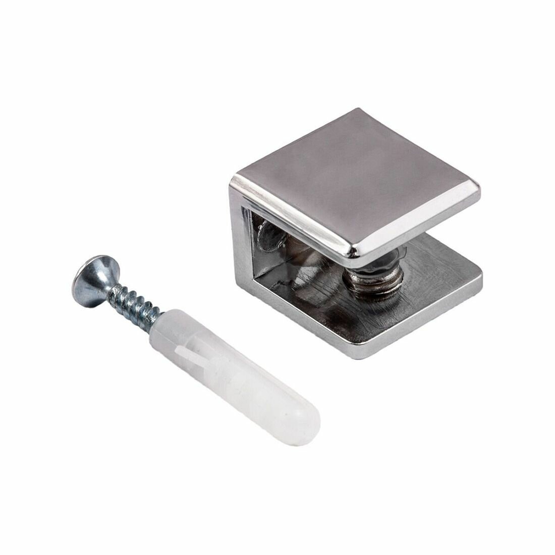 Полкодержатель для стекла АК104 (8-10мм) хром