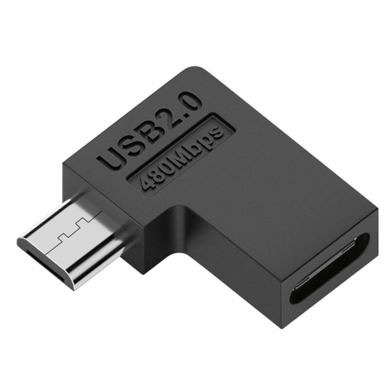 90-градусный переходник Micro USB на Type-C
