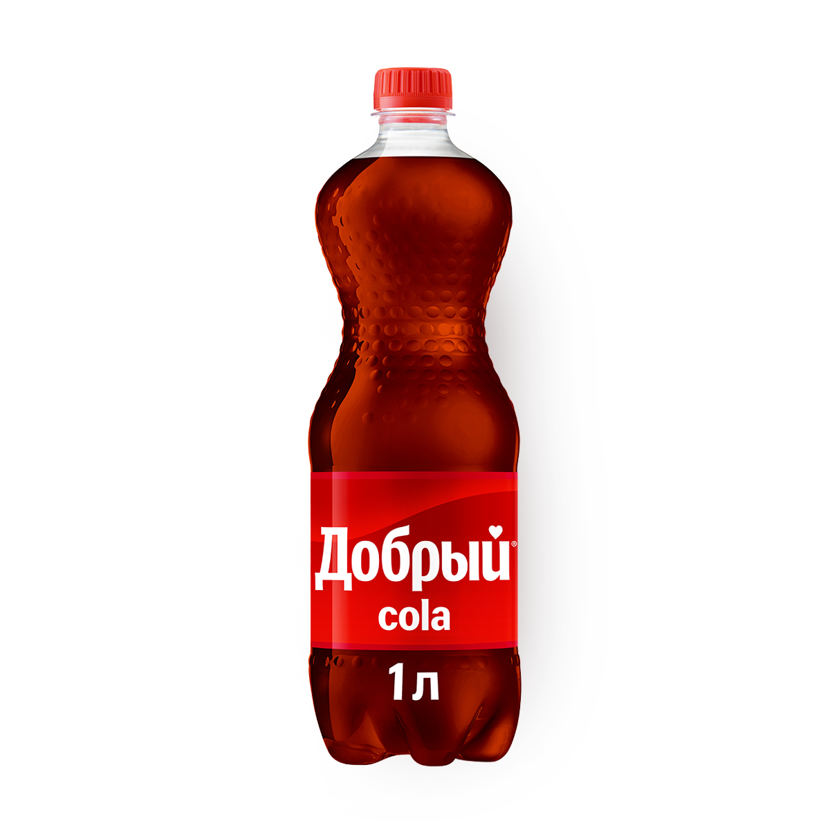 Напиток газированный Добрый, Кола, 1 л, в пластиковой бутылке