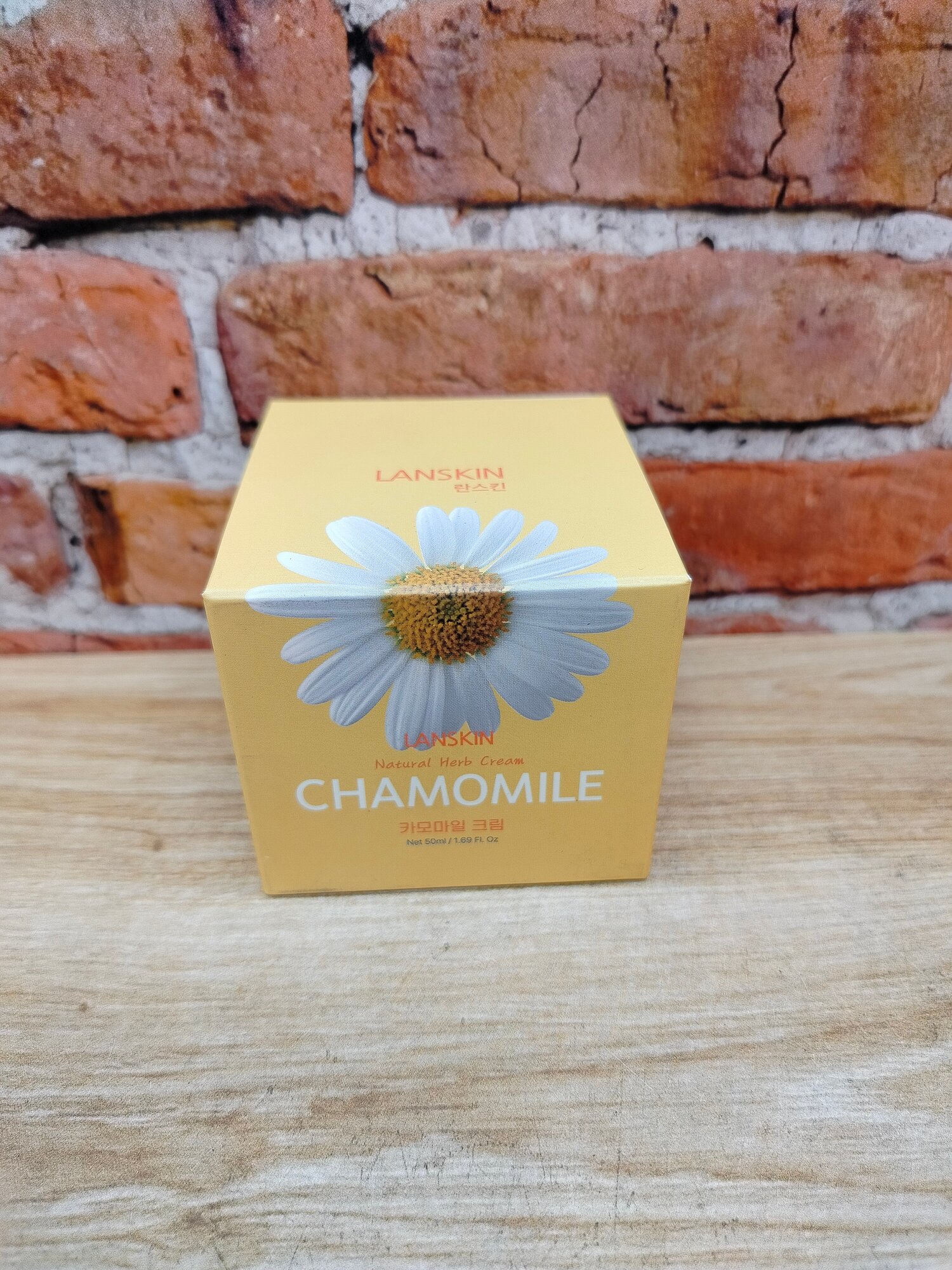 LanSkin Natural Herb Chamomile Cream Успокаивающий крем для лица с экстрактом ромашки 50 мл